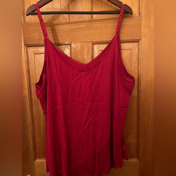 torrid | Tops | Torrid Red Tank Size 3 | Poshmark